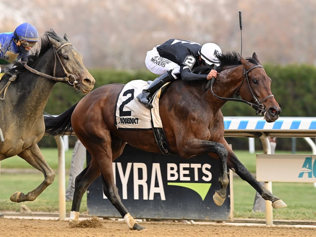 Sixtythreecaliber wins Comely S. (G3) with valiant effort - Spendthrift ...