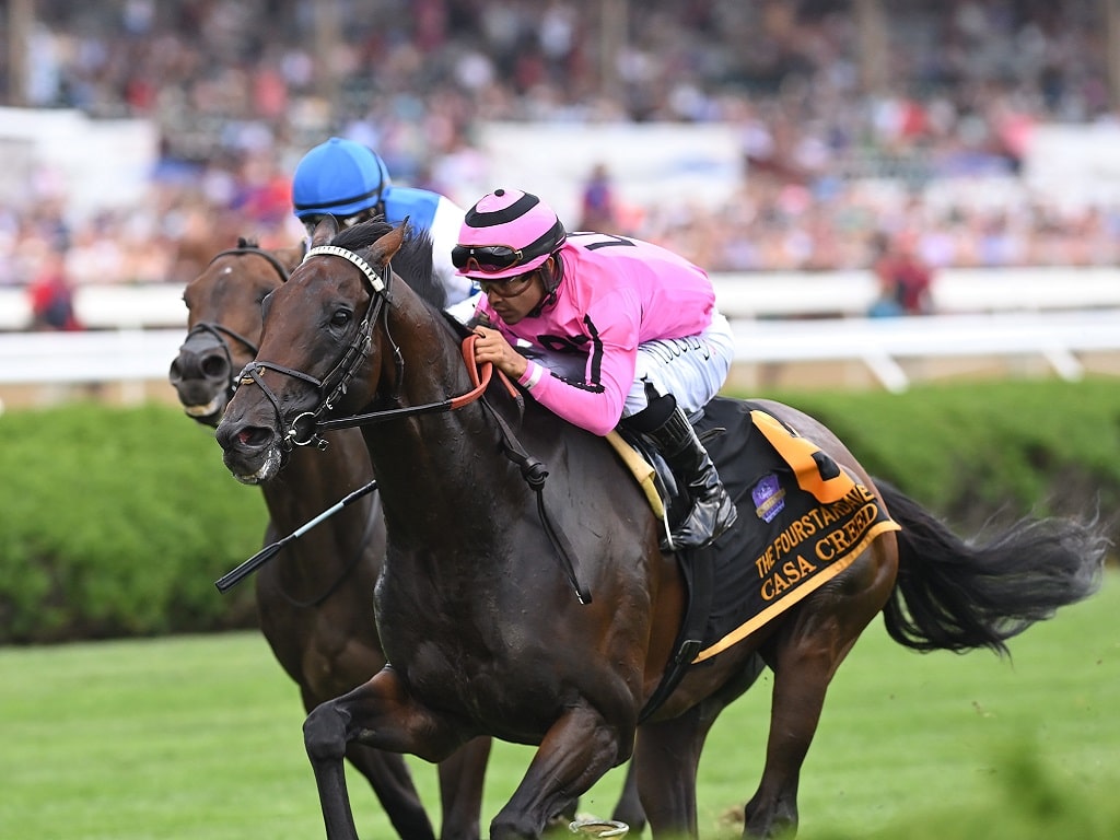 Good as Ever' Casa Creed wins Fourstardave S. (G1) for second straight ...